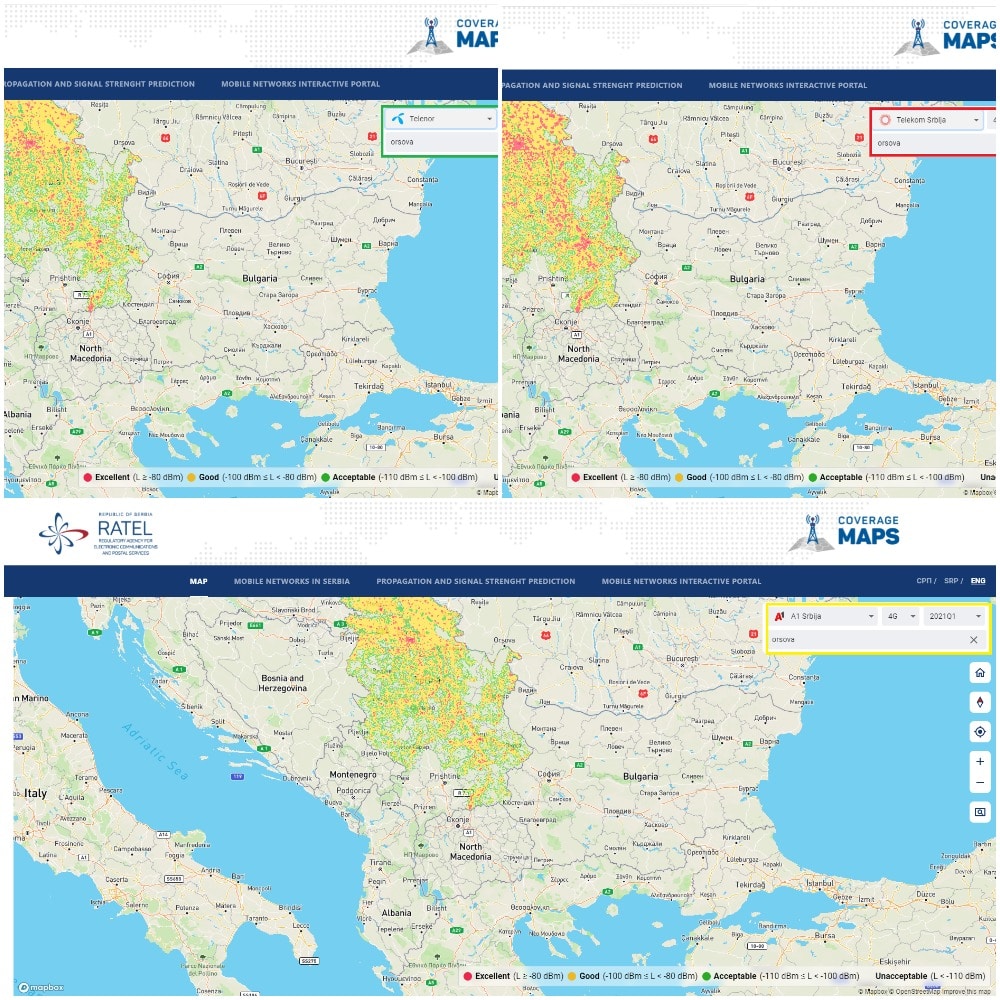 National mobile coverage portal - ATDI